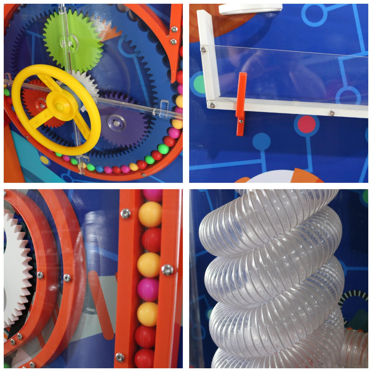 Bettaplay Air Tube Science Play Interactive Ball Wall Games for Kids Fun