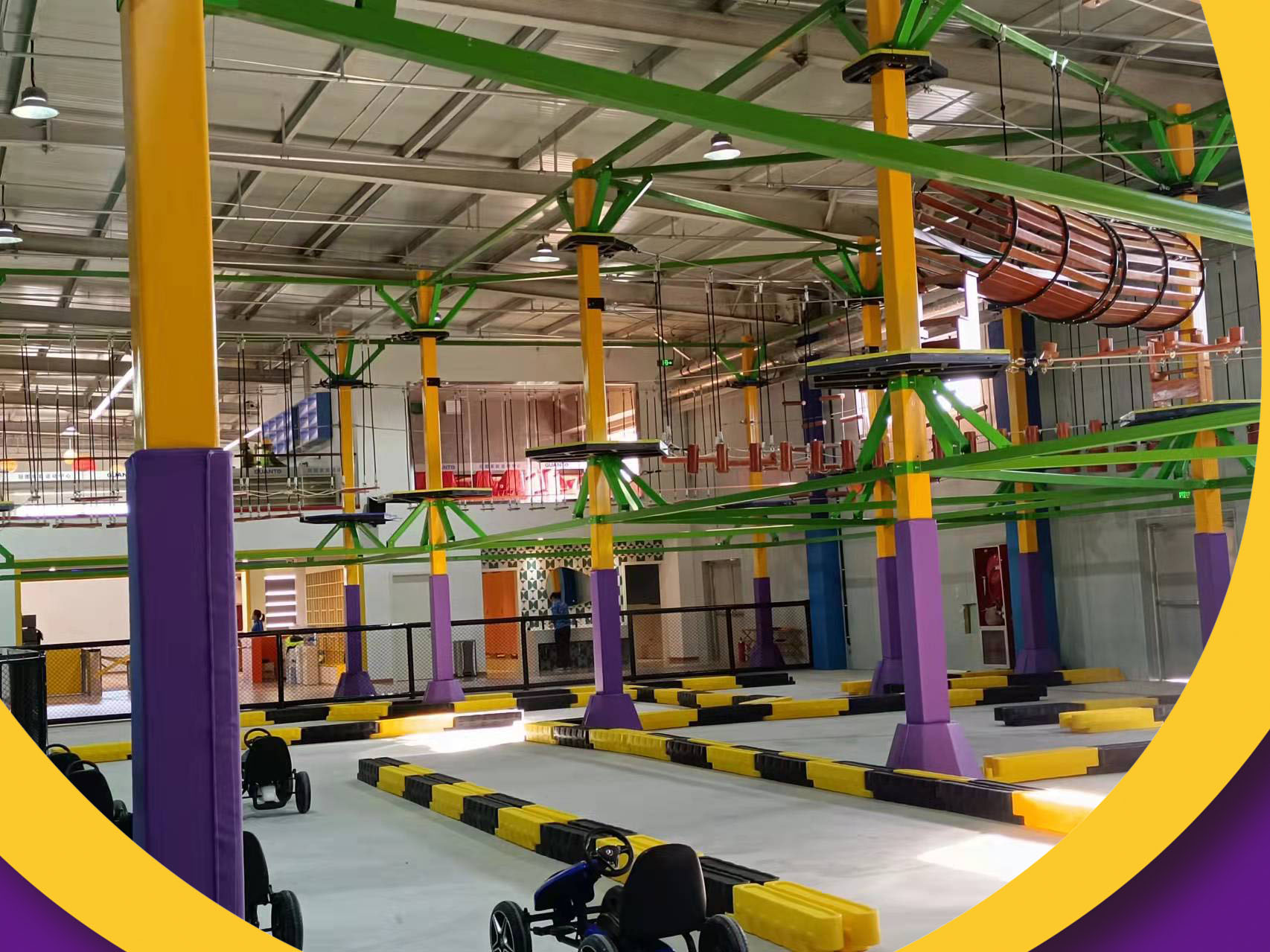 Bettaplay Trampoline Kids Playground Indoor Jumping Trampolines Parks ...