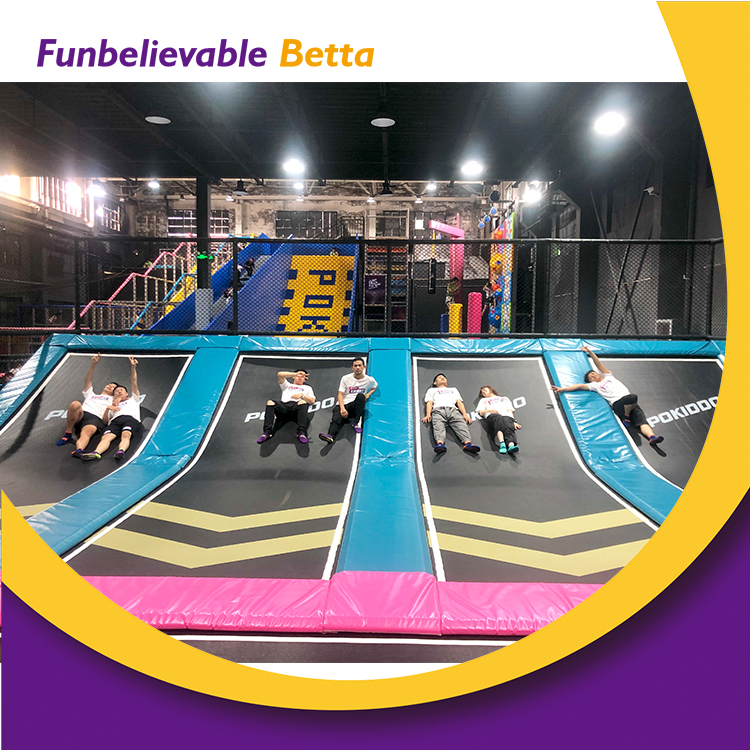 Bettaplay Customize Dodgeball Court Kids Indoor Play Trampoline Park ...