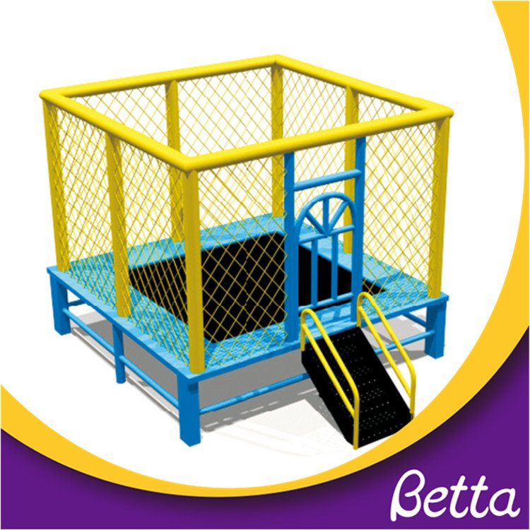Small square jump trampoline kids indoor trampoline area - Buy ...