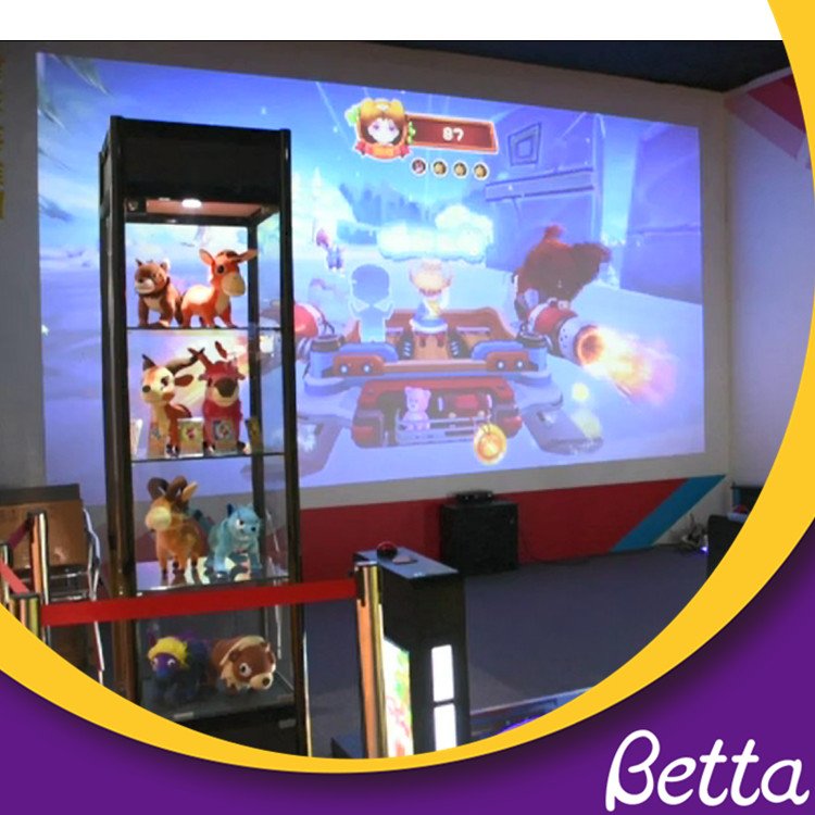 3D interactive wall projection smash ball games/interactive ball pool ...