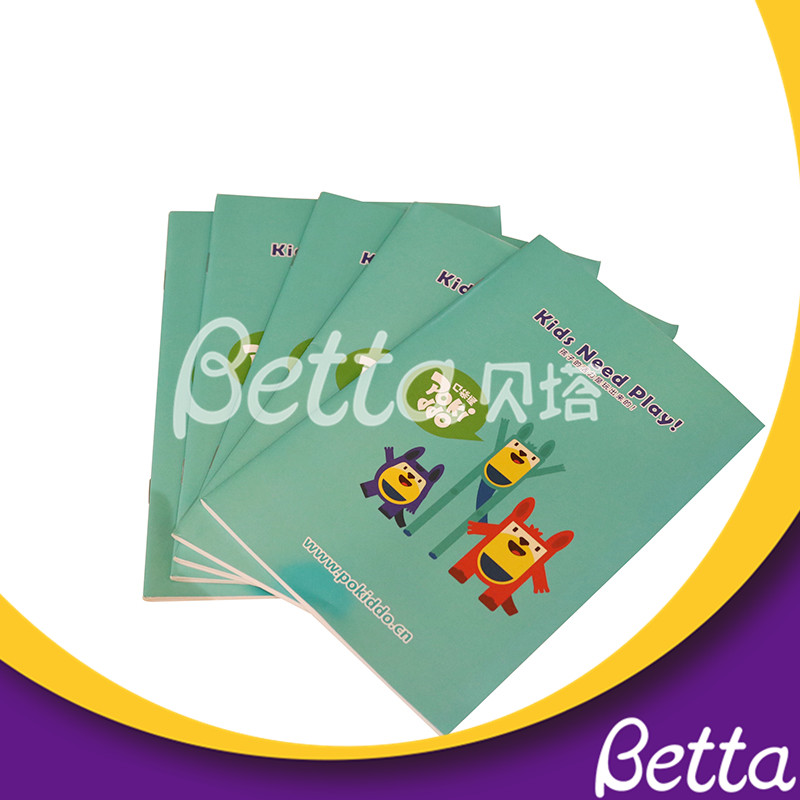 Pokiddo for indoor playground amusement park Cute Cartoon Kids Notebook ...